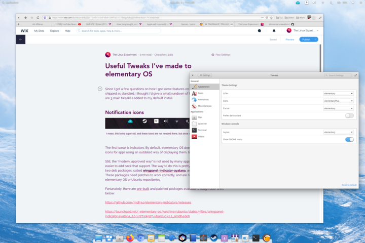 Useful Tweaks For elementary OS ⋅ The Linux Experiment